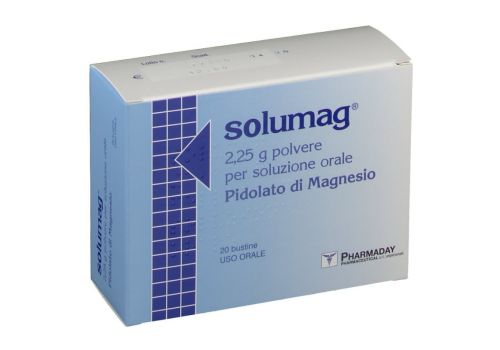 Solumag 2,25g pidolato di magnesio polvere per soluzione orale 20 bustine