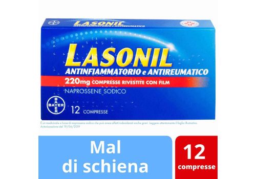 LASONIL ANTINFIAMMATORIO 12 COMPRESSE