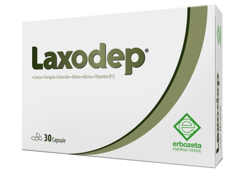Laxodep integratore per la regolarità del transito intestinale 30 capsule