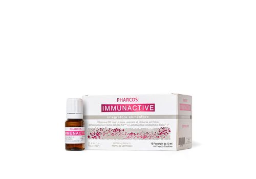 Immunactive integratore per il sistema immunitario 15 flaconcini 10ml