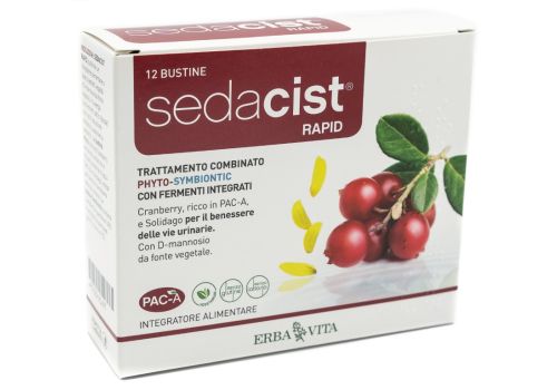 Sedacist Rapid 6 bustine phyto + 6 bustine symbiotic