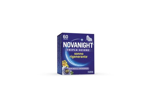 Novanight Tripla Azione integratore per dormire 60 compresse