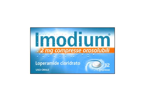 IMODIUM ANTIDIARROICO 12 COMPRESSE OROSOLUBILI