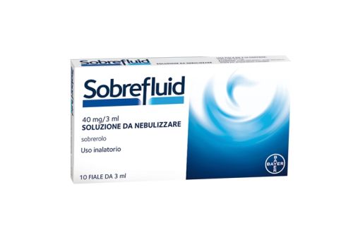 SOBREFLUID MUCOLITICO 10 FIALE PER AEROSOL