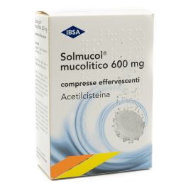 SOLMUCOL MUCOLITICO 600MG 30 COMPRESSE EFFERVESCENTI