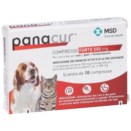 Panacur Forte 500mg antielmintico 10 compresse