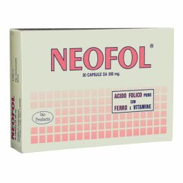 Neofol integratore di ferro e acido folico 30 capsule