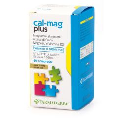 Cal-mag Plus integratore per l'apparato muscolo scheletrico 60 compresse