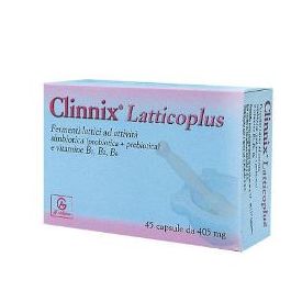 Clinnix Latticoplus integratore a base di fermenti lattici 45 capsule