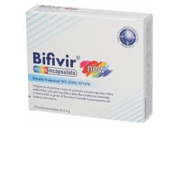 Bifivir New integratore di probiotici e fibre prebiotiche 10 bustine