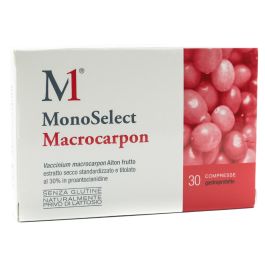 Monoselect Macrocarpon integratore per la funzionalità del tratto urinario 30 compresse