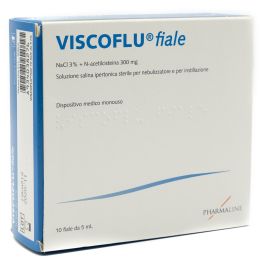 Viscoflu Fiale per Aerosol 10 × 5 ml – Mucolitico per tosse e raffreddore