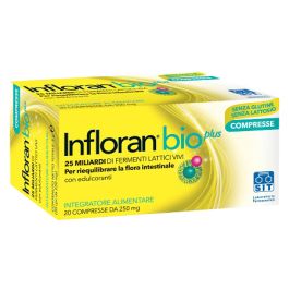 Infloran Bio Plus integratore di fermenti lattici con vitamine 20 compresse