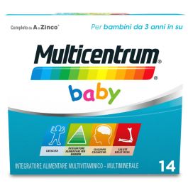 Multicentrum Baby Integratore Alimentare Multivitaminico Multiminerale ...