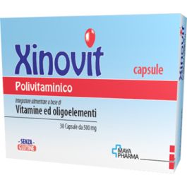Xinovit polivitaminico integratore di vitamine e oligoelementi 30 capsule