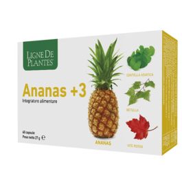 Ananas +3 integratore ad azione drenante 60 capsule