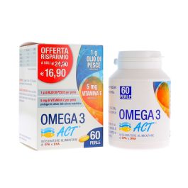 OMEGA 3 ACT 1G 60PRL