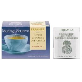 Moringa Zenzero infusi di piante officinali biologici 20 bustine filtro