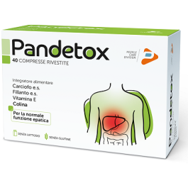 Pandetox integratore per l'apparato digerente 40 compresse