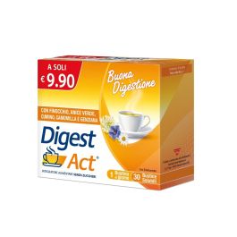 Digest Act integratore per il sistema digerente senza zucchero 30 ...