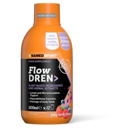 Flow Dren integratore drenante gusto frutti rossi 500ml