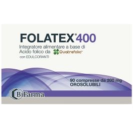 Folatex 400 integratore di acido folico 90 compresse