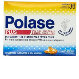 Polase Plus integratore sali minerali senza zuccheri 36 bustine