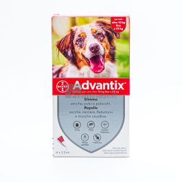 ADVANTIX Spot-On Cani da 10 a 25Kg 4 pipette