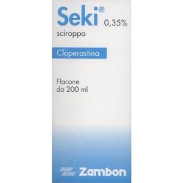 Seki Sciroppo 200ml – Sedativo per la Tosse Secca