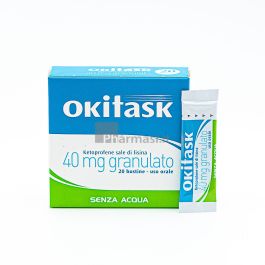 Okitask 20 Buste – Antinfiammatorio Rapido contro Dolore e Mal di Testa